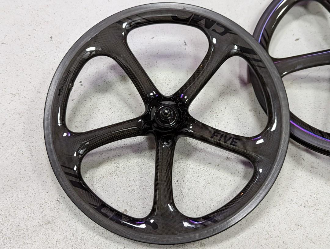 SMC 5 spoke carbon wheelset 2-4spd brompton, Sports Equipment, Bicycles ...