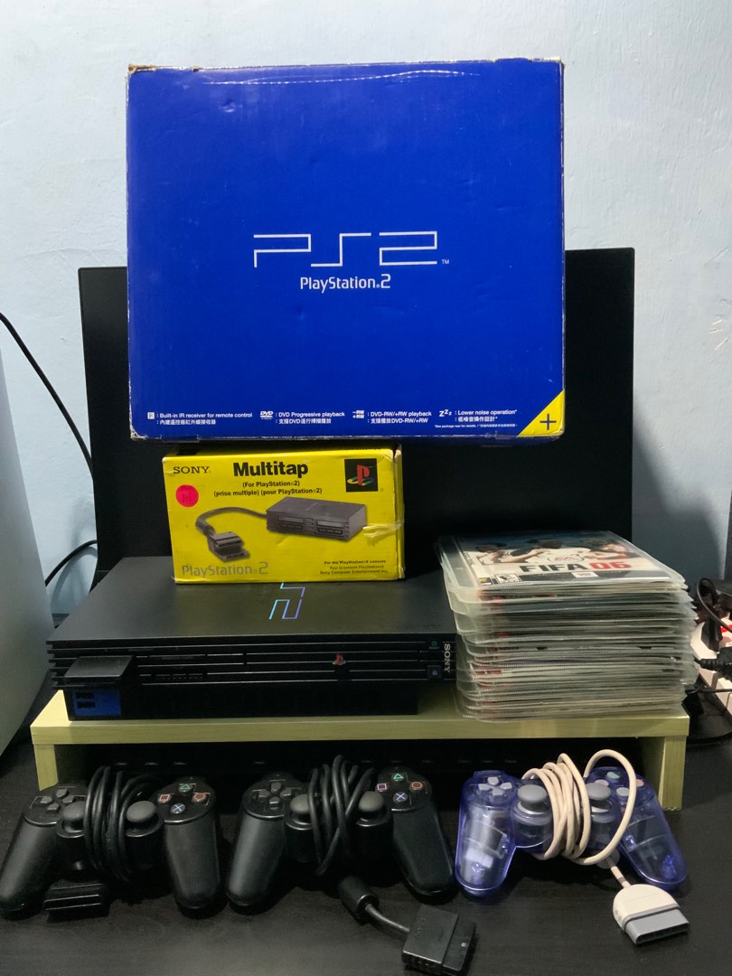 SONY PLAYSTATION 2 FAT / PS2 FAT / GAME CONSOLES / RETRO GAME CONSOLE ...