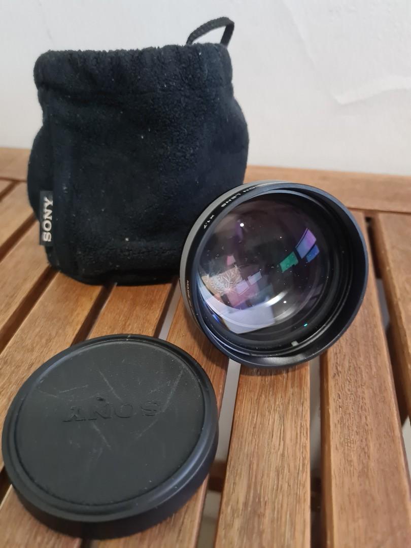 Sony Tele Converter Lens VCL-HG1737C, Photography, Cameras on Carousell