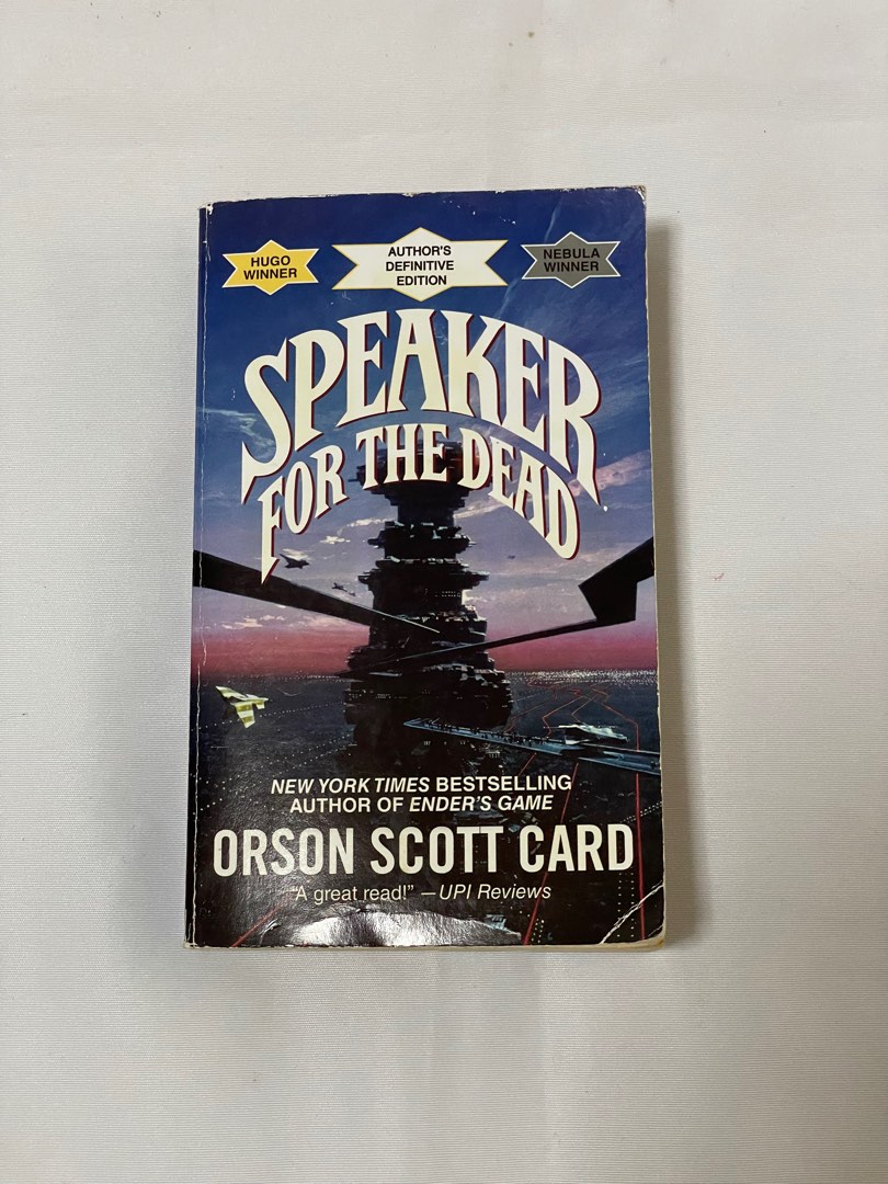 Speaker for the Dead book Orson Scott Card, Hobbies & Toys, Books ...