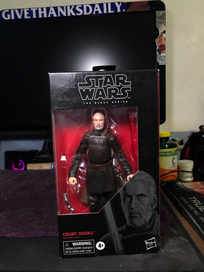 Star Wars Black Series Count Dooku, Hobbies & Toys, Toys & Games on ...