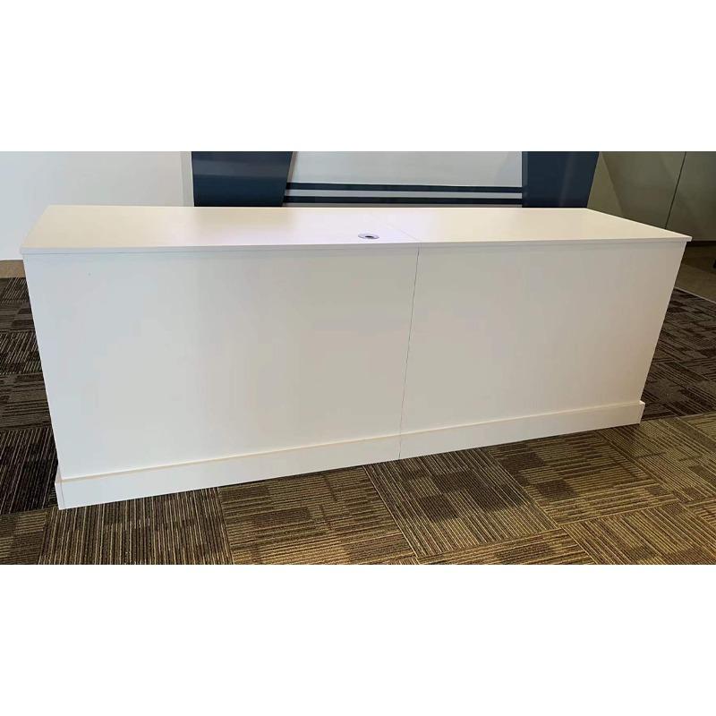 Storage Cabinet Table/Office Cabinet Reception Desk Free Installation ...