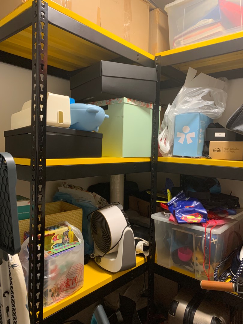 Store room rack, Furniture & Home Living, Furniture, Shelves, Cabinets ...