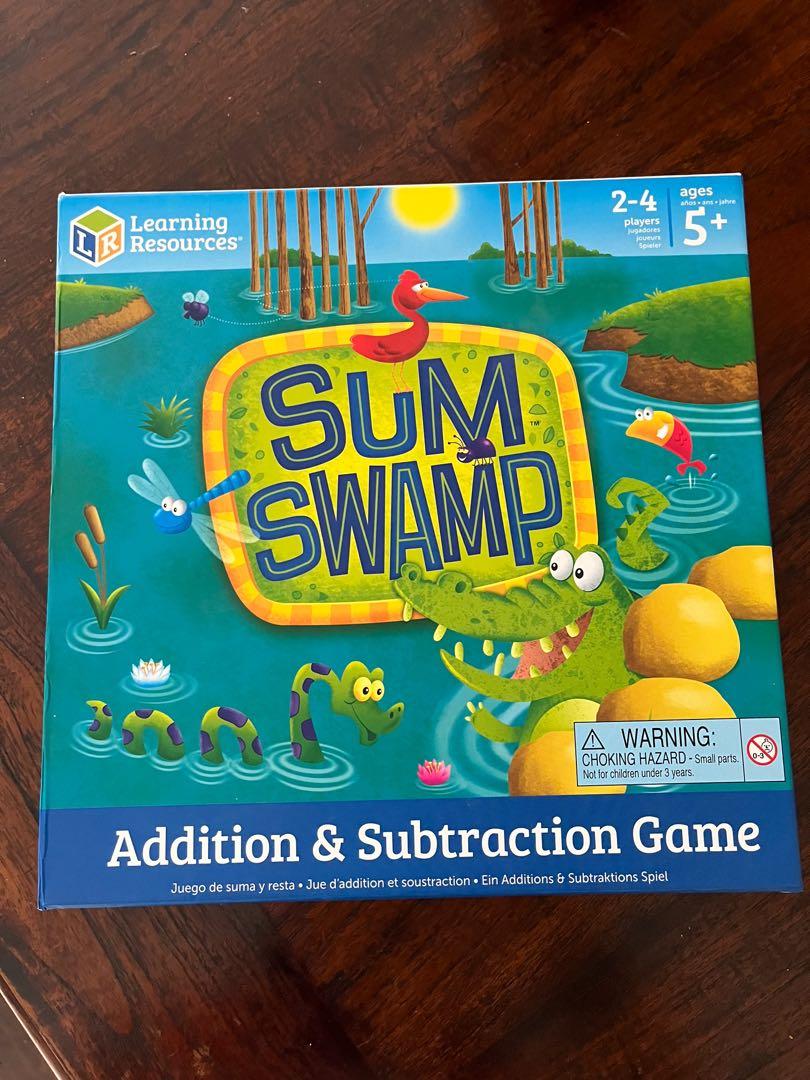 Sum swamp (addition & subtraction game), Hobbies & Toys, Toys & Games ...
