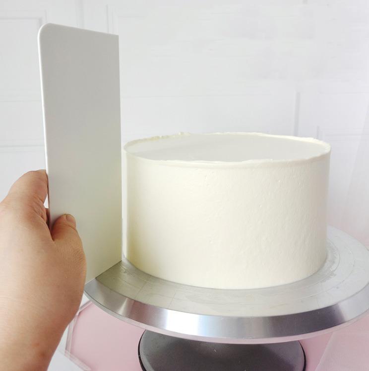 Tall buttercream smoother metal scraper high buttercream smoothing tool ...