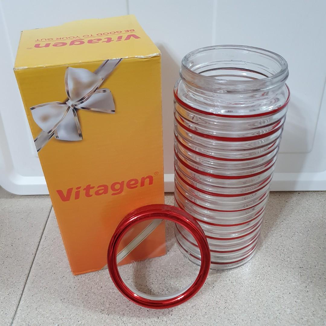 Tall glass container, Furniture & Home Living, Kitchenware & Tableware ...