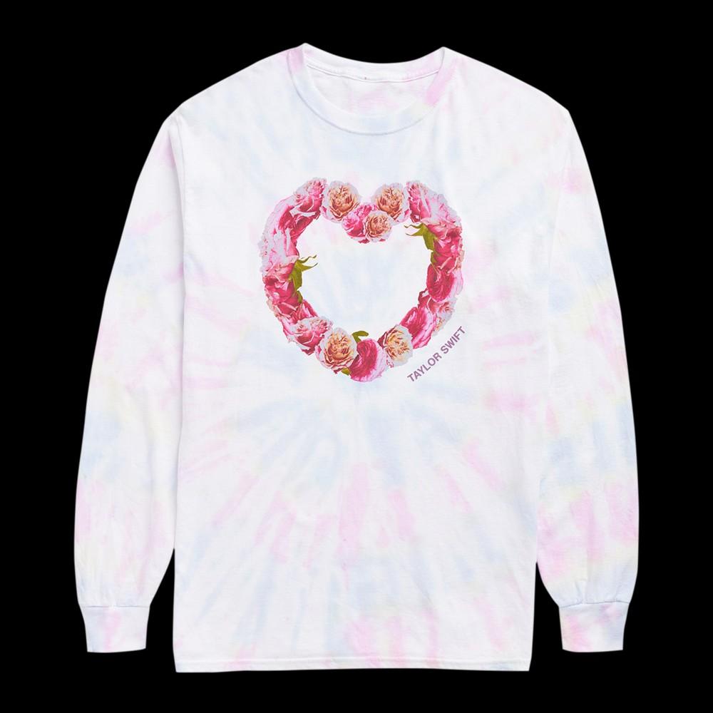 Taylor Swift Tie Dye Longsleeves Lover Merch, Women's Fashion, Tops ...