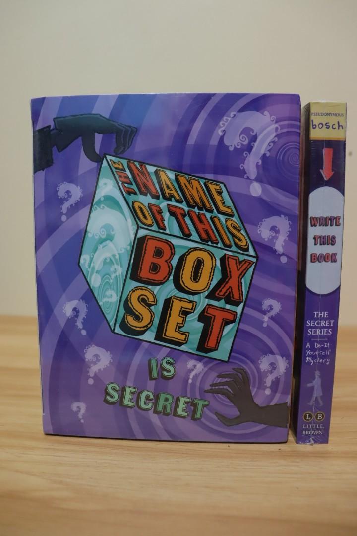 The Secret Series Boxed Set by Pseudonymous Bosch, Hobbies & Toys ...