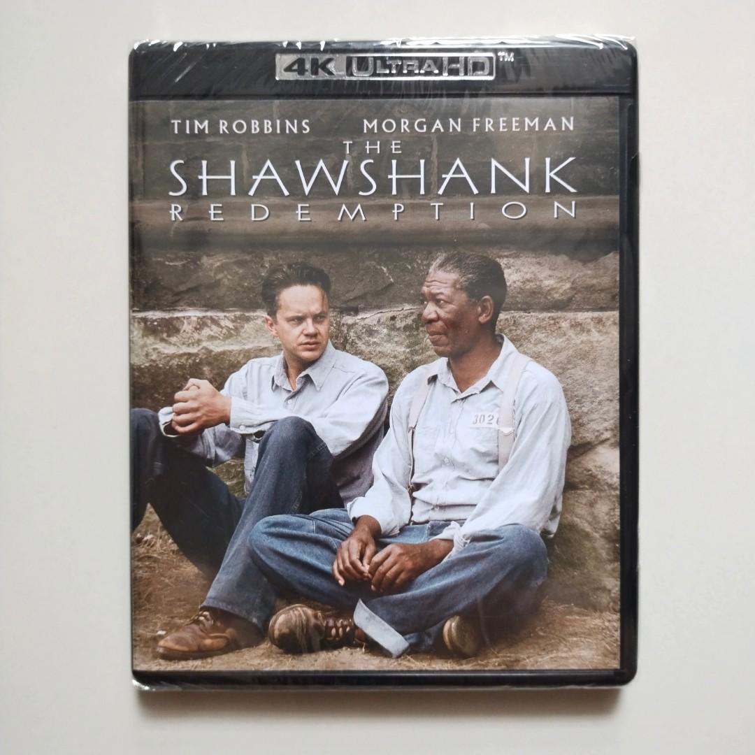 The Shawshank Redemption 4K UHD + Blu-ray (Rim Robbins, Morgan Freeman ...