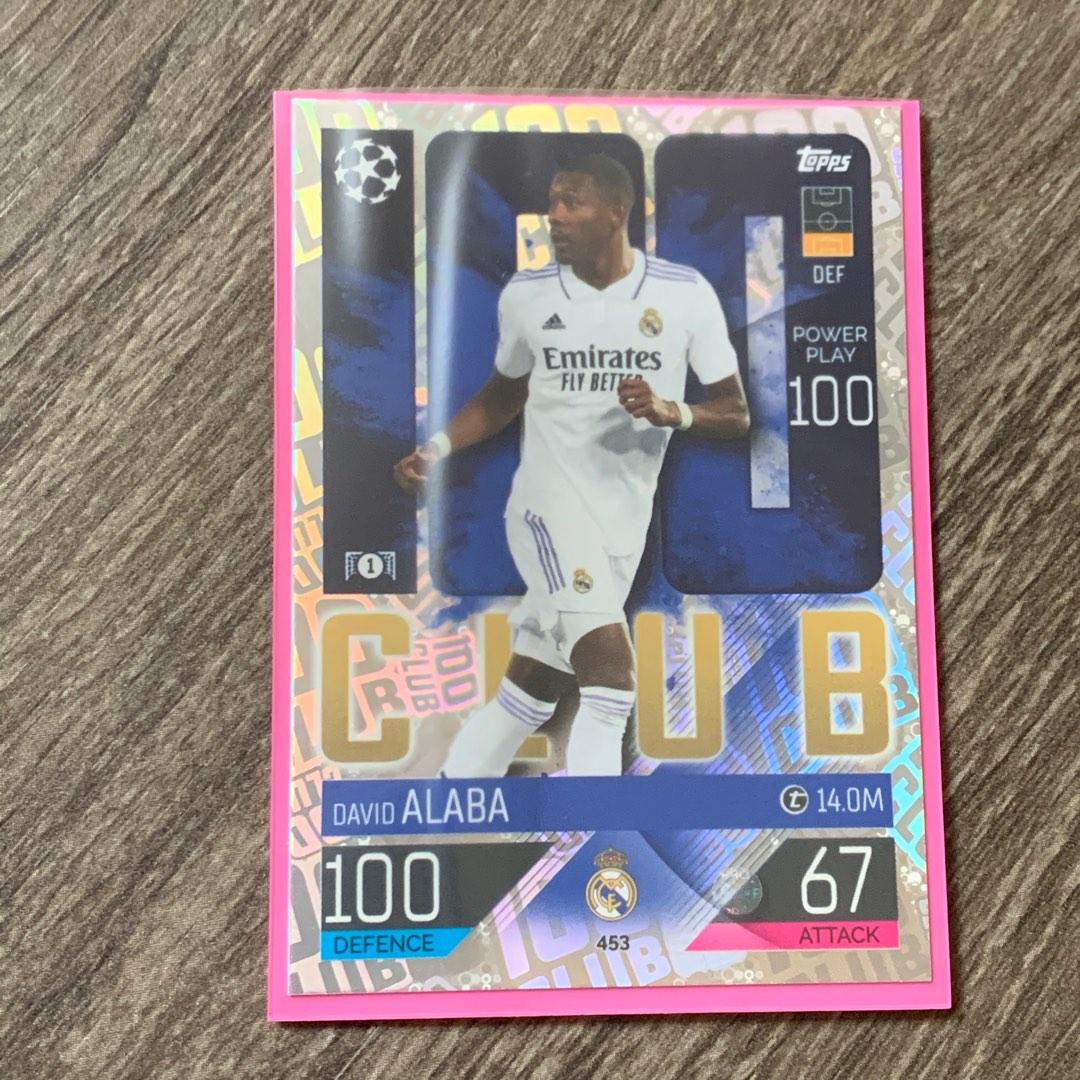 Topps Match Attax 2022/2023 David Alaba 100 Club, Hobbies & Toys, Toys ...