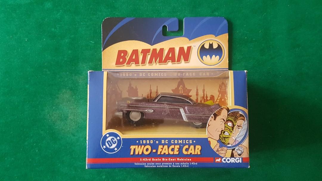 Two face car 1950s DC comics (Corgi), Hobbies & Toys, Toys & Games on ...