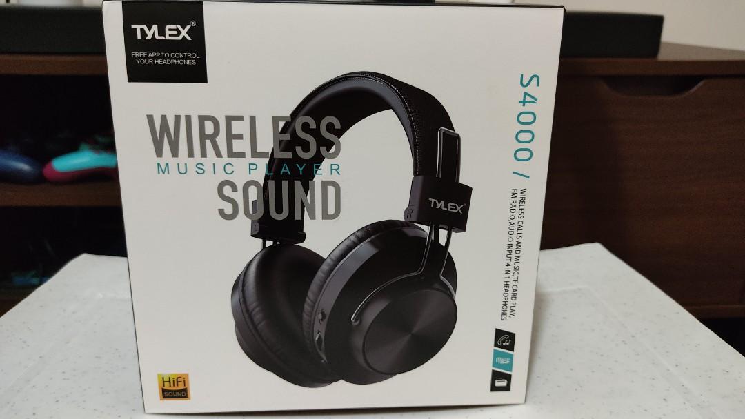 Tylex Wireless HiFi Stereo Headphone Model S4000, Audio, Headphones ...