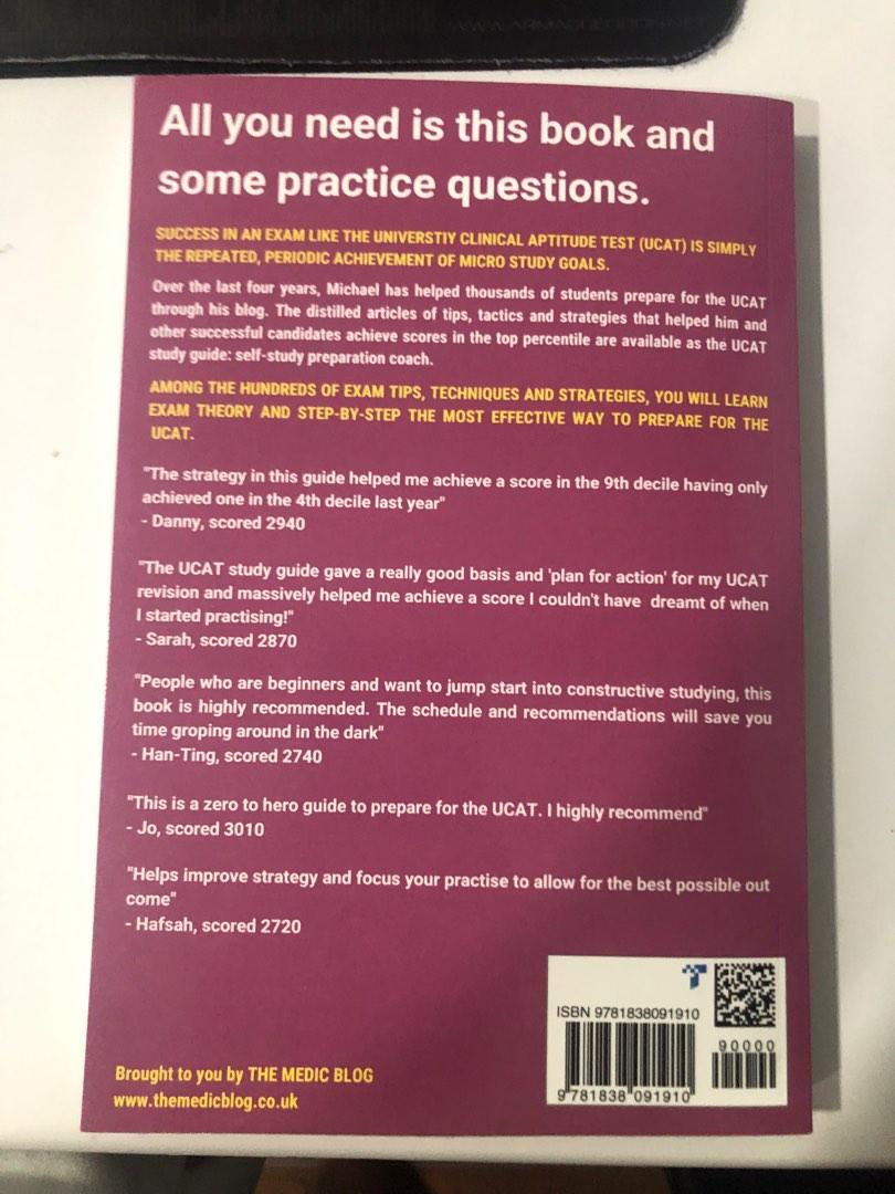 UCAT preparation guide books [NEW!], Hobbies & Toys, Books & Magazines ...