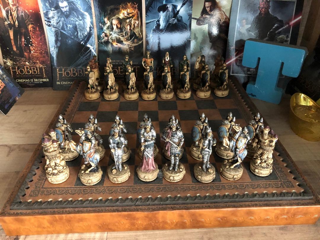 Undead Gothic Chess Set, Hobbies & Toys, Memorabilia & Collectibles ...