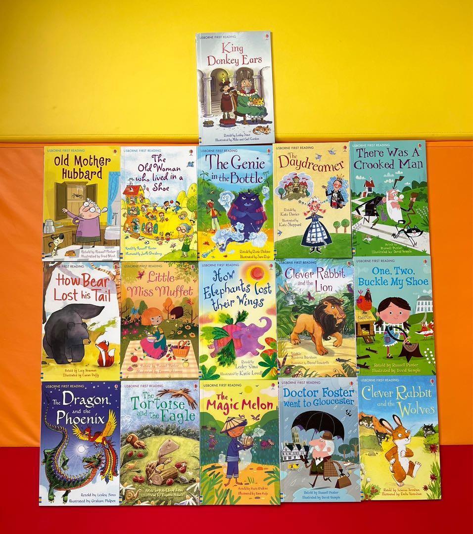 Usborne My First Reading Library (有盒/齊50本）, 興趣及遊戲, 書本 & 文具, 小說 & 故事書 ...