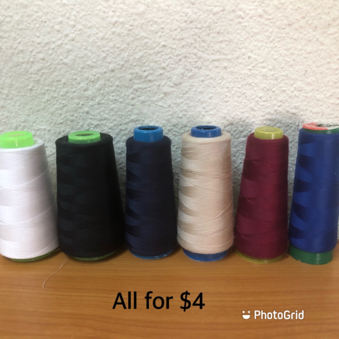 Used threads, Hobbies & Toys, Stationery & Craft, Craft Supplies ...