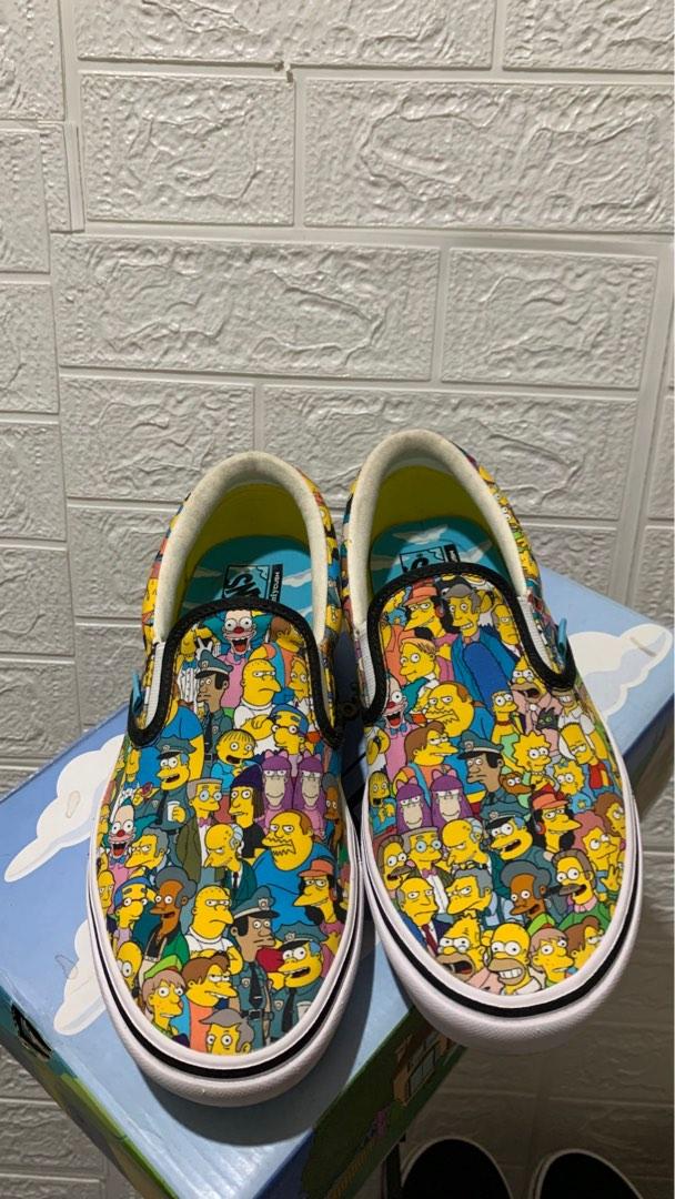 VANS x THE SIMPSONS collab, Men's Fashion, Footwear, Sneakers on Carousell