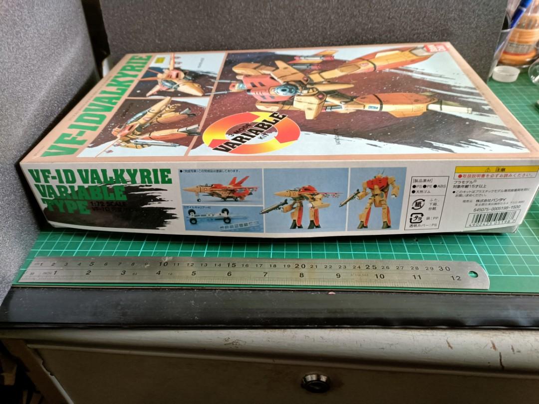 Vintage 1985 BANDAI MACROSS (1/72) VF-1D VALKYRIE NO.16 ..3 MODE, Hobbies & Toys, Toys & Games ...