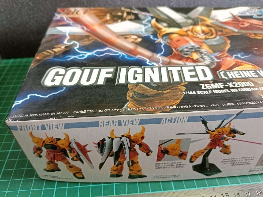 Vintage 2005 (1/144) GOUF IGNITED ZGMF-X2000 HG GUNDAM SEED-27 (Japan ...