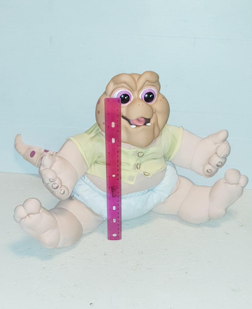 vintage Disney 1991 dinosaurs baby sinclair not the momma talking plush ...