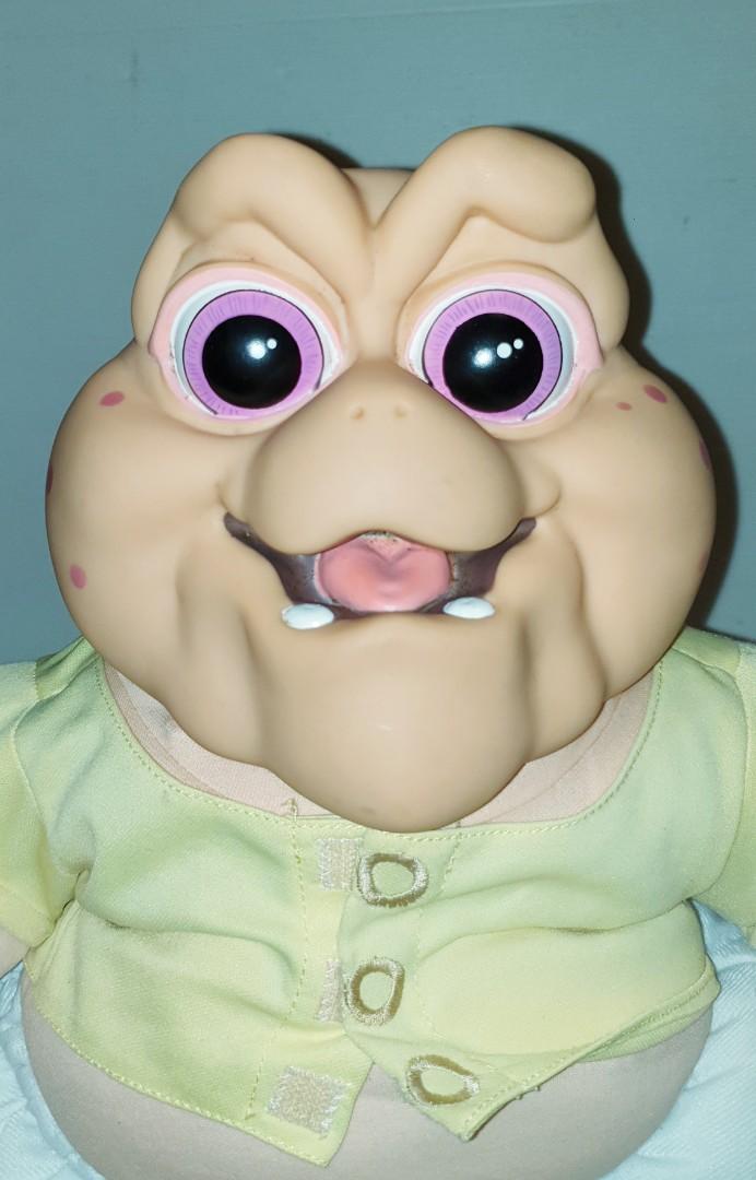 vintage Disney 1991 dinosaurs baby sinclair not the momma talking plush ...