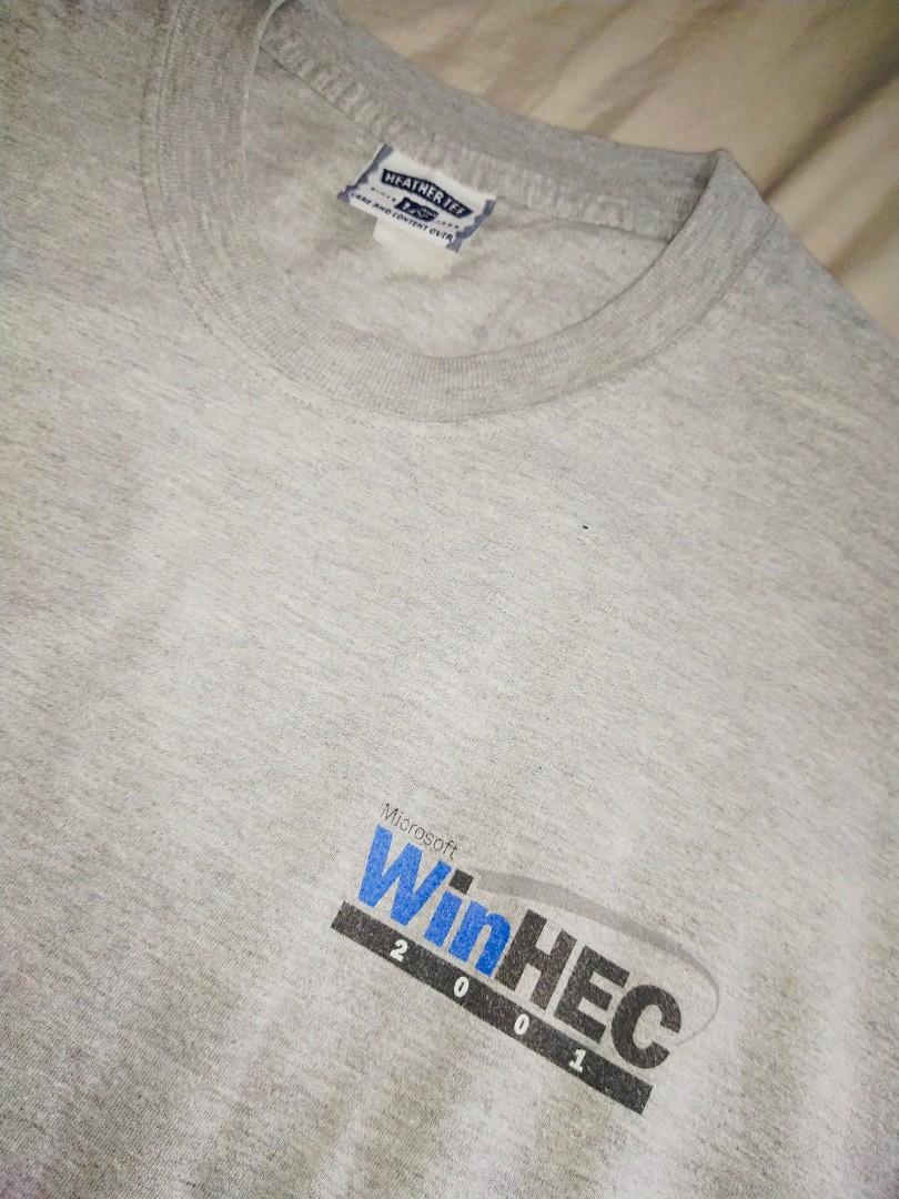 Vintage Microsoft WinHEC Shirt, Men's Fashion, Tops & Sets, Tshirts ...