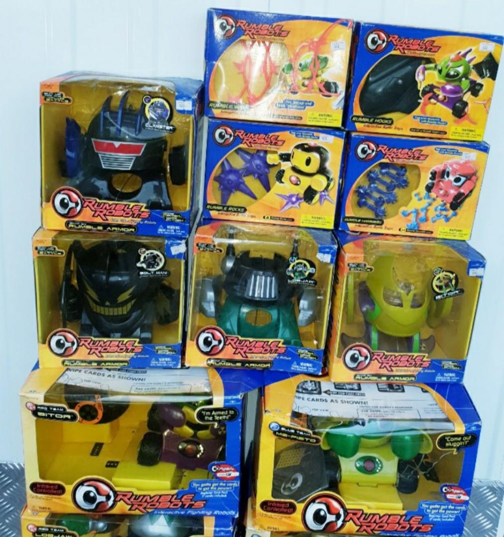 vintage trademaster rumble robots lot, Hobbies & Toys, Toys & Games on ...