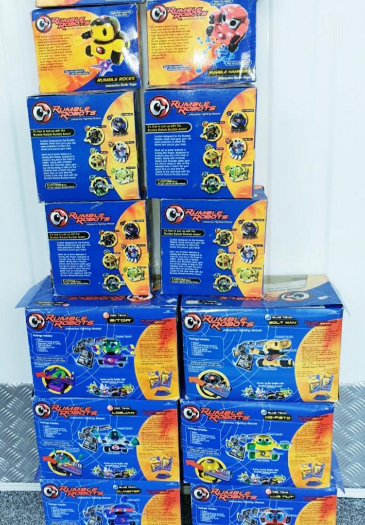 vintage trademaster rumble robots lot, Hobbies & Toys, Toys & Games on ...