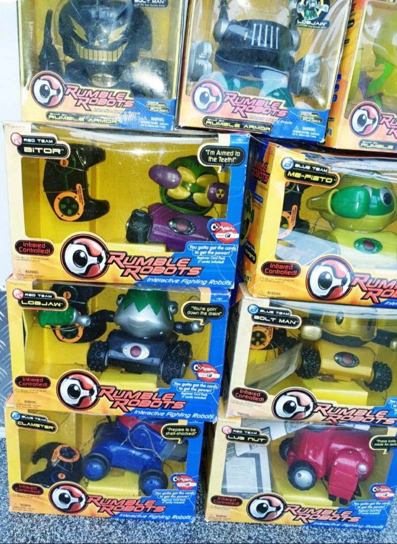 vintage trademaster rumble robots lot, Hobbies & Toys, Toys & Games on ...