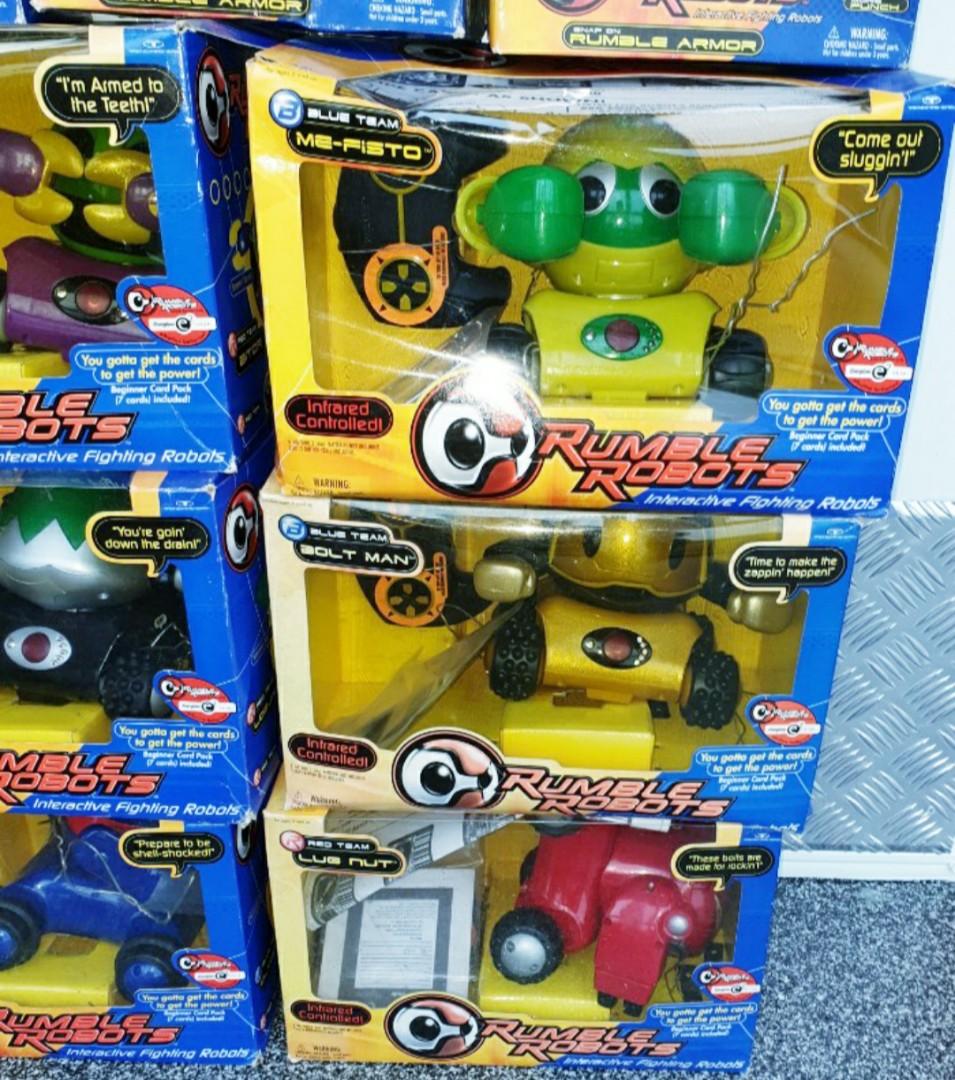 vintage trademaster rumble robots lot, Hobbies & Toys, Toys & Games on ...