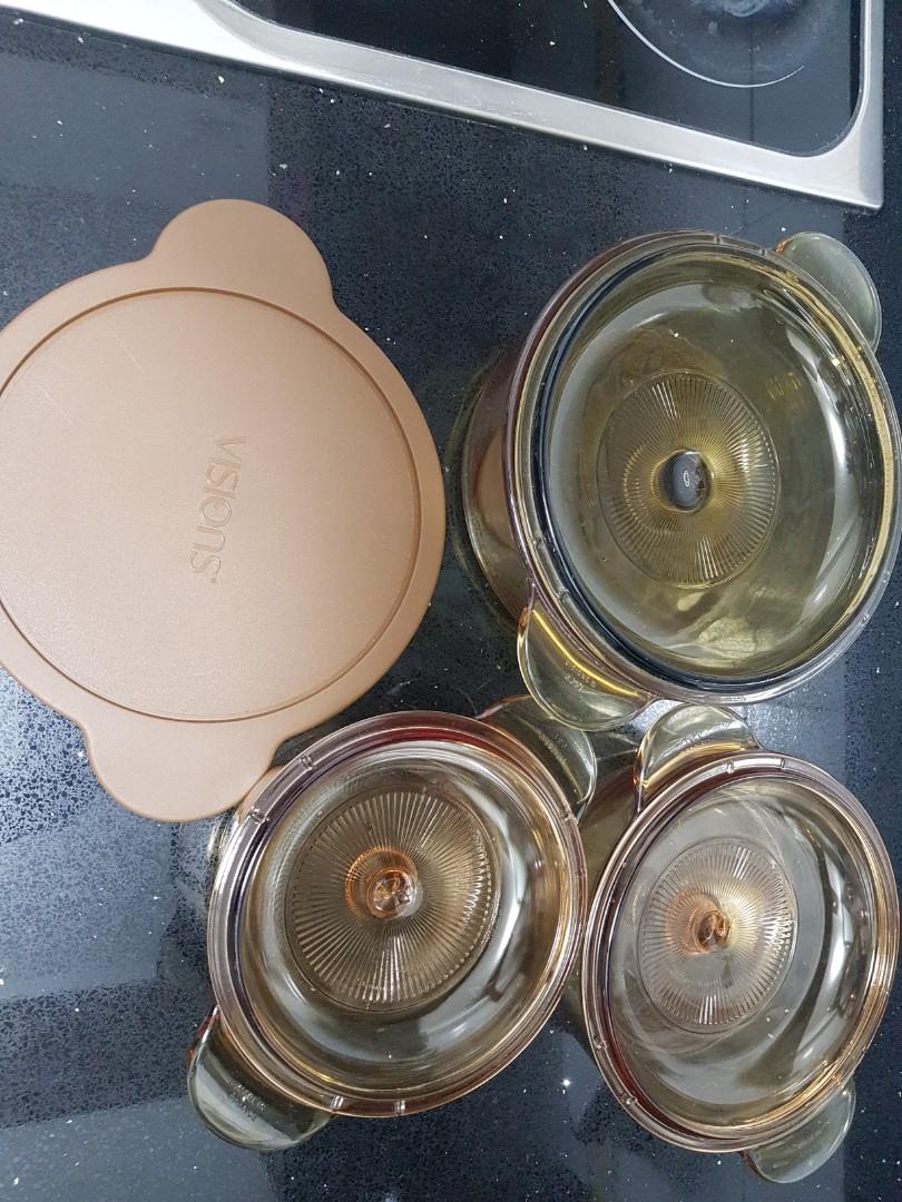 Vision pots, Furniture & Home Living, Kitchenware & Tableware, Cookware ...