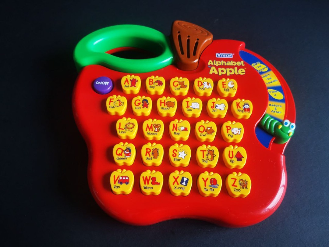 Vtech Alphabet Apple, Hobbies & Toys, Toys & Games on Carousell