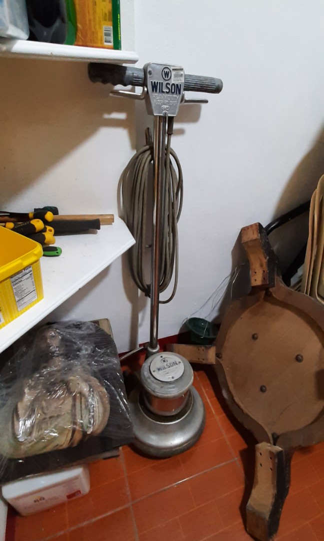 Wilson Floor polisher, Furniture & Home Living, Cleaning & Homecare ...