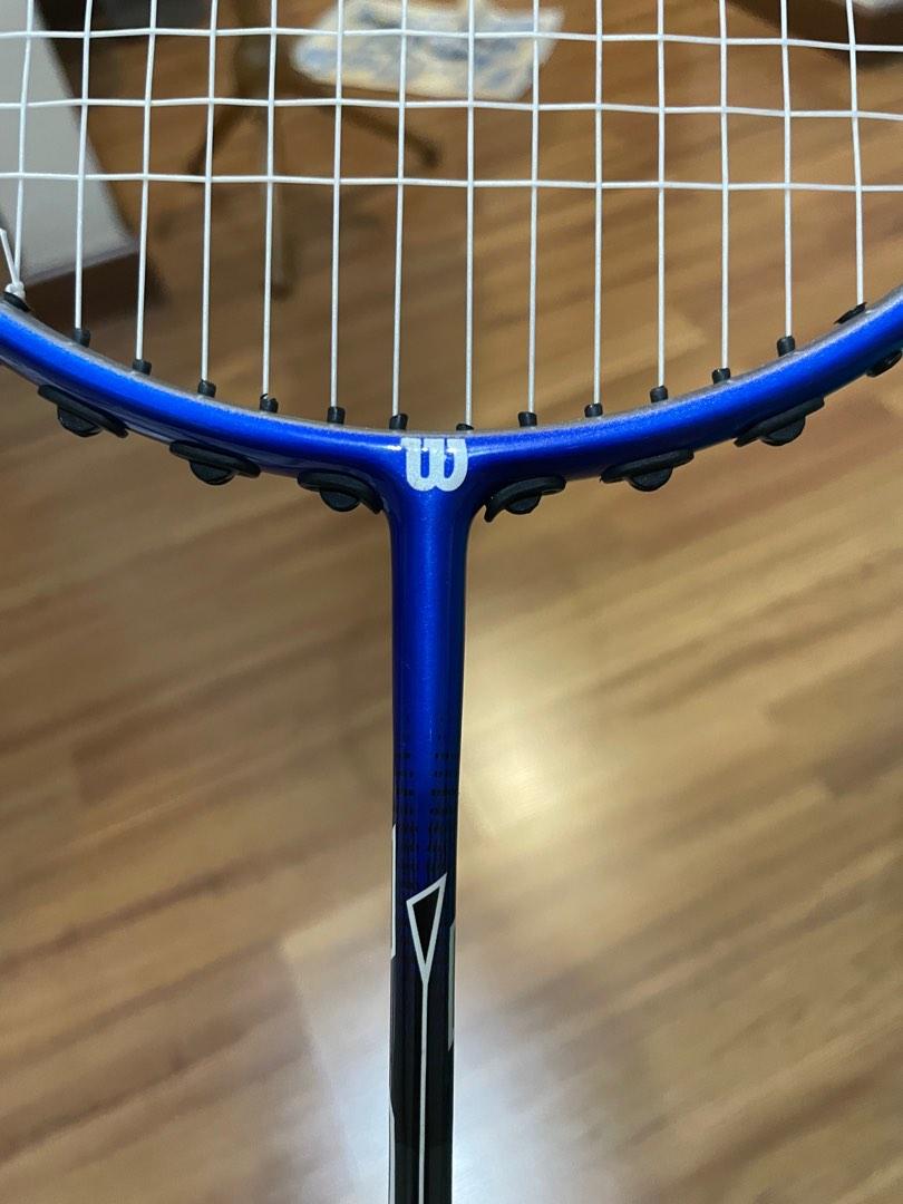 Wilson V6 racket (Original Used), Sports Equipment, Sports & Games ...