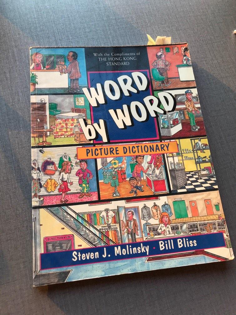Word by word picture dictionary, 興趣及遊戲, 書本 & 文具, 教科書 - Carousell