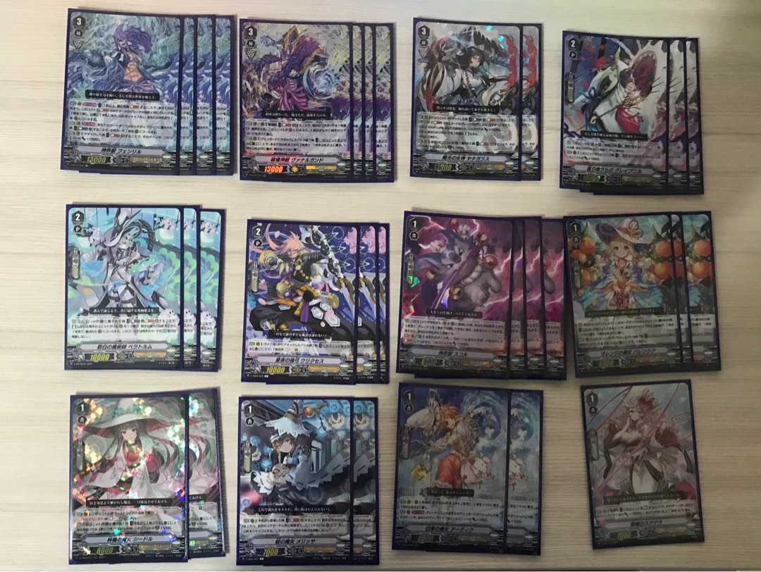 Wts vanguard genesis fenrir deck, Hobbies & Toys, Toys & Games on Carousell