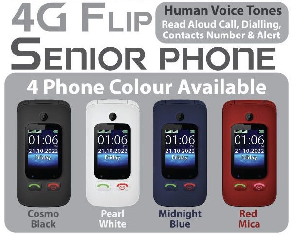 Y2K 4G Flip Senior Phone, Mobile Phones & Gadgets, Mobile Phones, Early ...