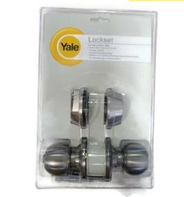 Yale Combination Lockset (Yale Cylindrical Door Knob + Single Cylinder ...