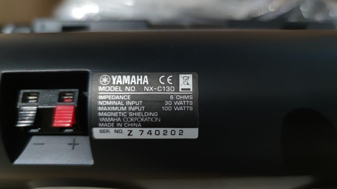 Yamaha natural sound 5-pc surround speakers, Audio, Soundbars, Speakers ...