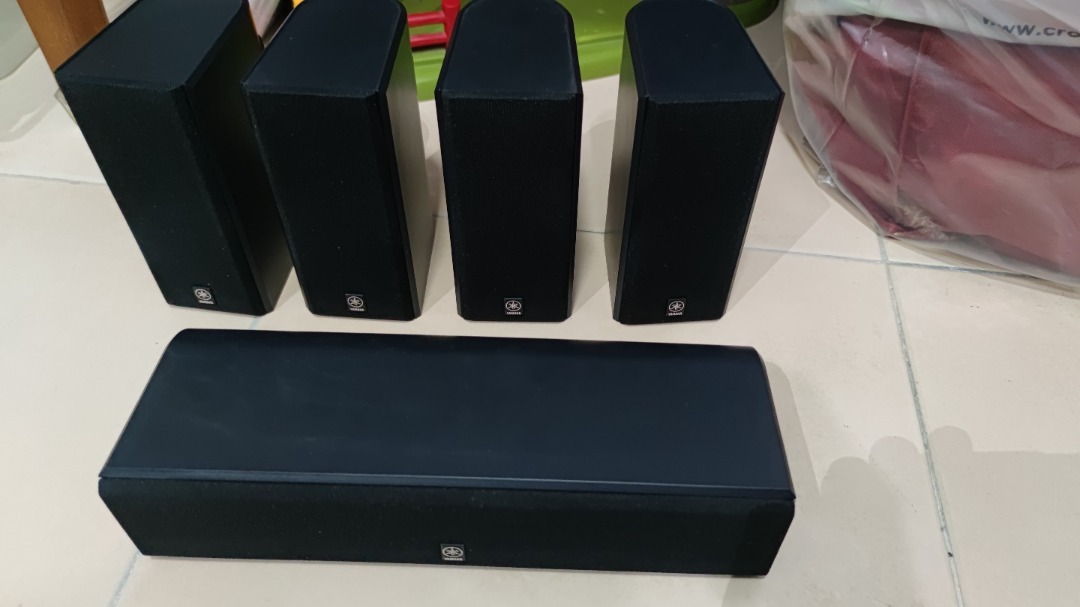 Yamaha natural sound 5-pc surround speakers, Audio, Soundbars, Speakers ...