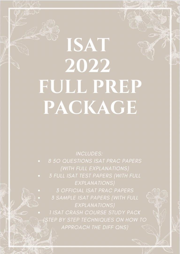 YOUR ISAT PREP NOTES, Hobbies & Toys, Books & Magazines, Textbooks on ...