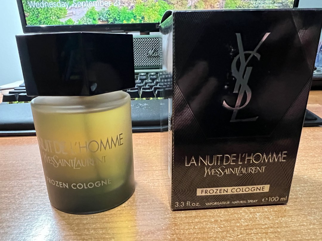 (SOLD) YSL La Nuit De Lhomme Frozen Cologne, Beauty & Personal Care ...