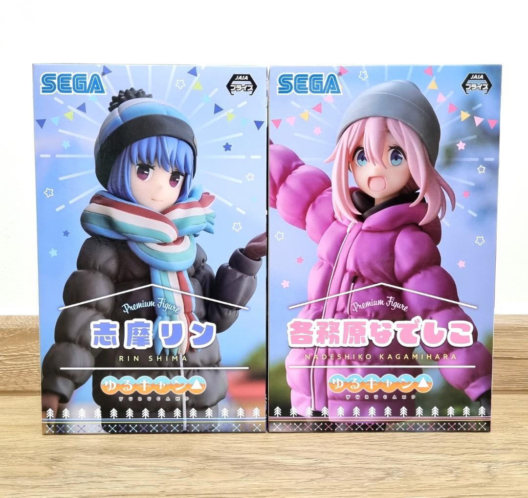 Yuru Camp Sega Nadeshiko Kagamihara & Rin Shima Figure/Figurine Set ...