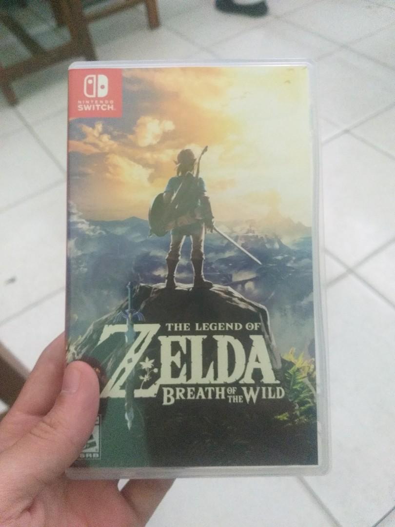 Zelda BOTW nintendo switch, Video Game, Game di Carousell