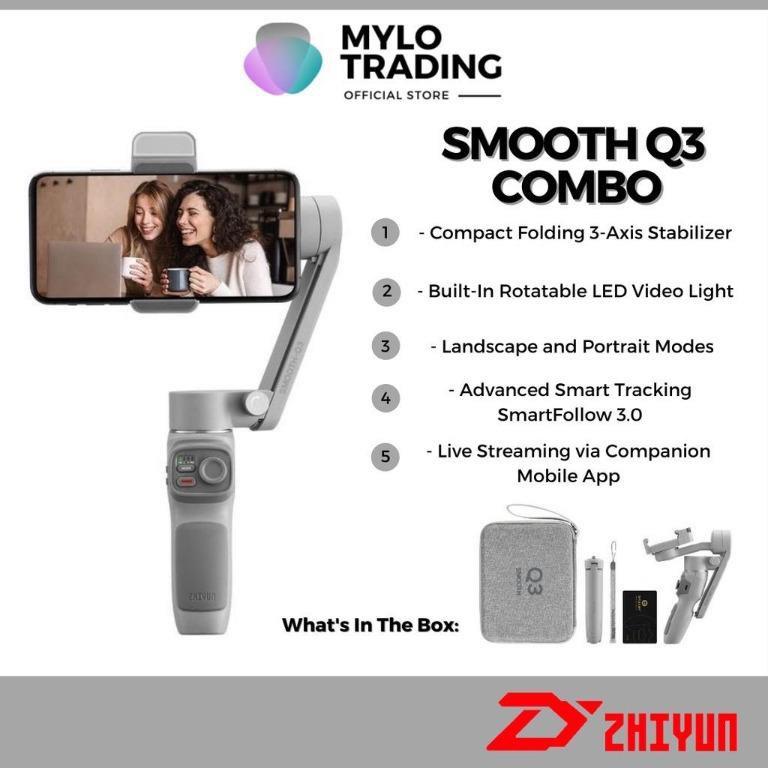 Zhi Yun Smooth Q3 Combo Gimbal, Photography, Photography Accessories, Gimbals & Stabilisers on ...