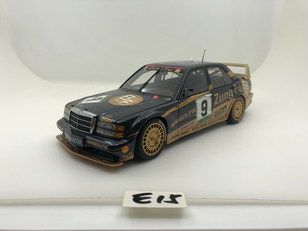 1/18 Autoart Mercedes- Benz 190 E 2.5-16 Evo 2 Grand Prix Macau 1991 合金 ...