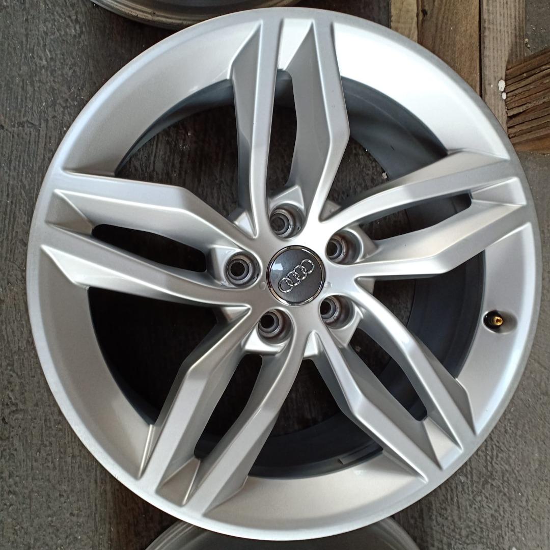 18" Audi Original rims, Car Accessories, Tyres & Rims on Carousell