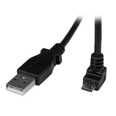 1m Micro USB Cable - A to Down Angle Micro B, Computers & Tech, Parts ...