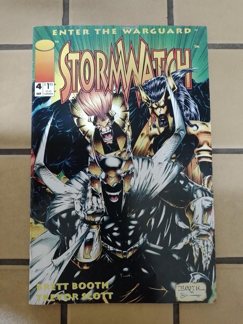 1st app Lord S'Ryn ( Supervillain ) Stormwatch #4 ( Brett Booth - Cover Art ) Image Comics ...