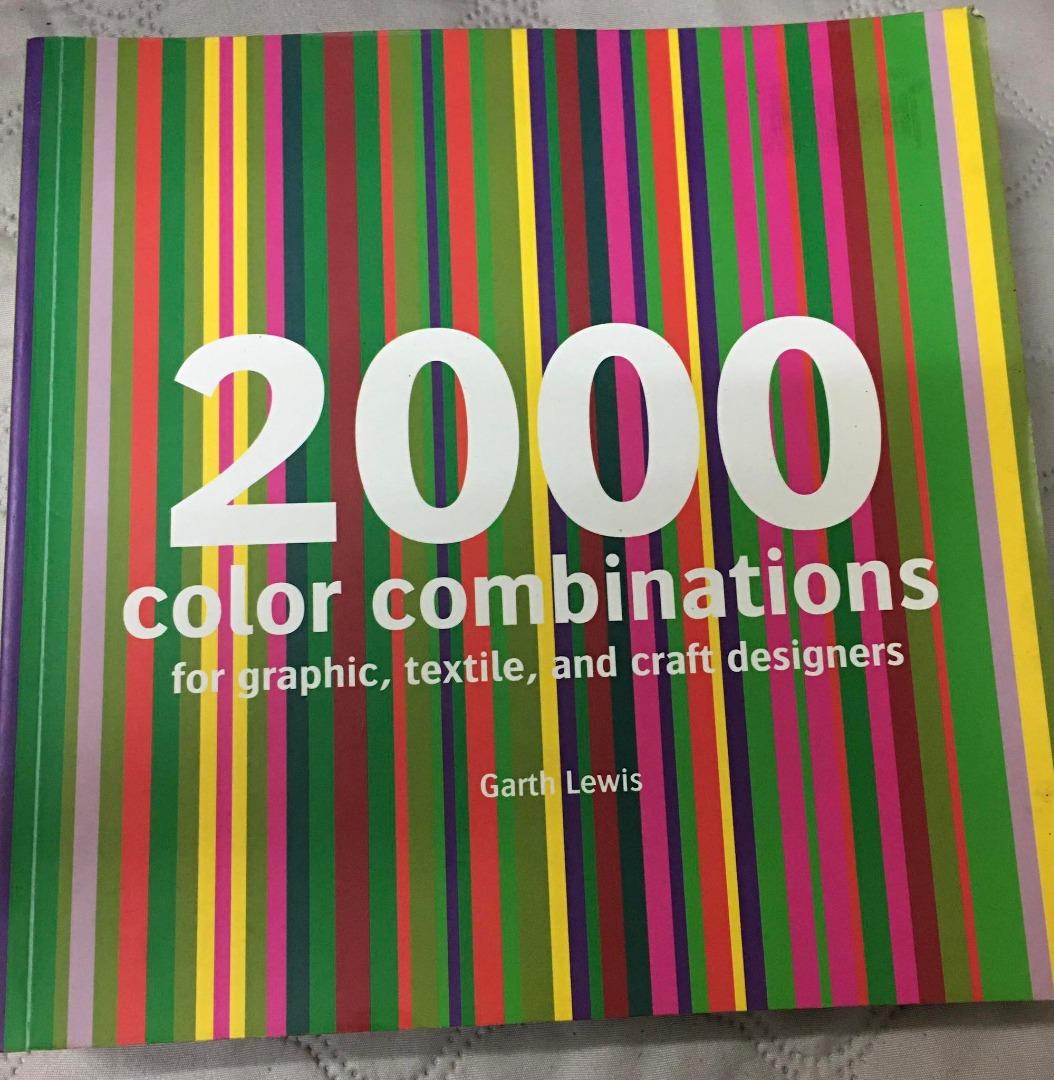 2000 Color Combinations Book, Hobbies & Toys, Books & Magazines ...